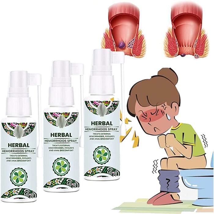 Spray Hemorrhoïdes - Hemocare - 3PCS - Naturel - Hypoallergénique ...