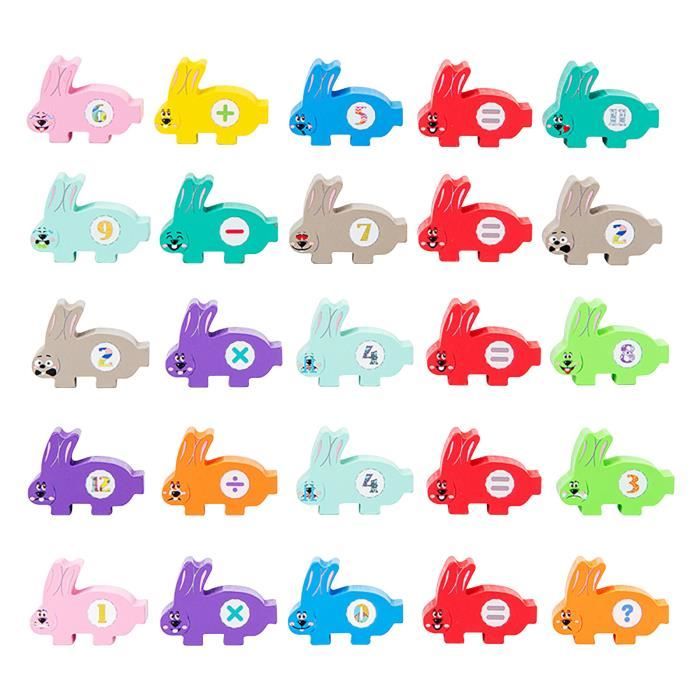 Bunny Arithmetic Stacking High Building Blocks Parent-enfant ...