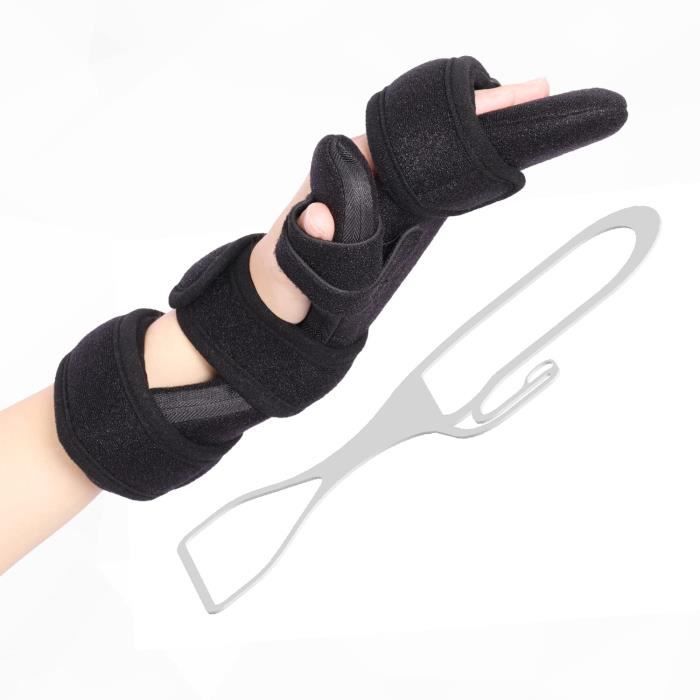 Attelle De Main Au Repos , Orthèse De Main Avec Support De Doigt ...