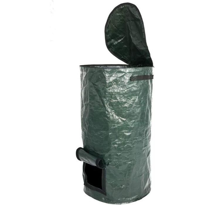 Sacs de Jardin Sac de Compost de Jardin, Poubelle de Jardin Pliable ...