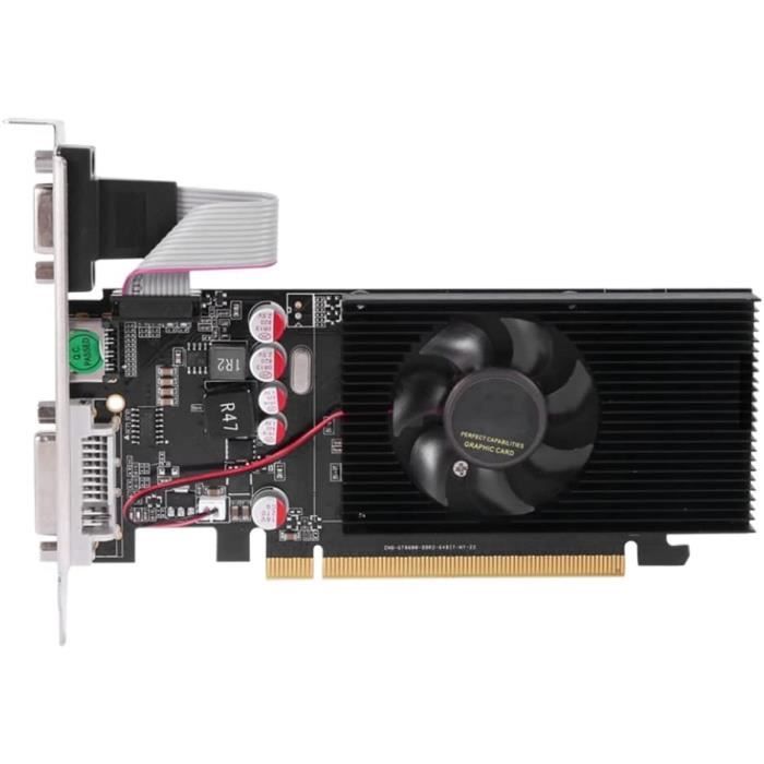 GT210 Carte graphique 1 Go 64 pour jeux PC GPU -I - Compatible VGA ...