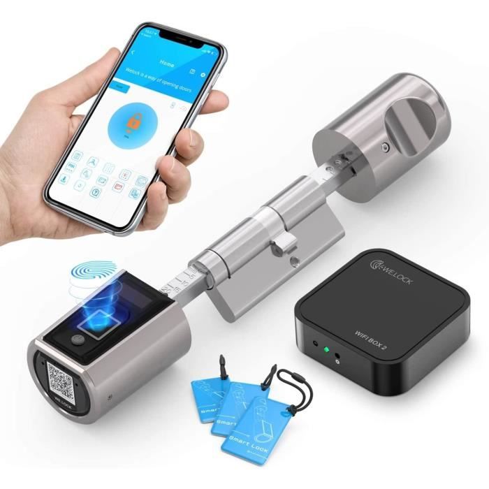 Serrure A Code RUILON Serrure Connectee Porte Entree - IP65 Serrure ...