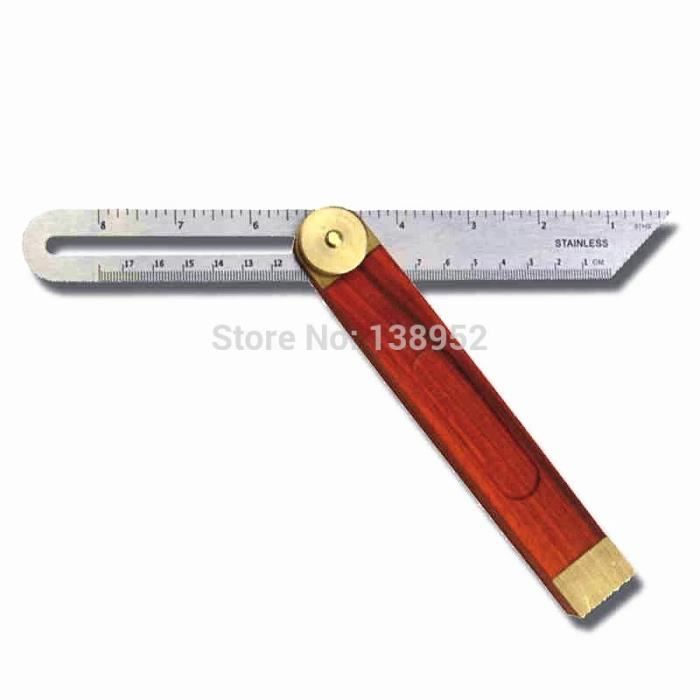 Outil De Transfert D'angle De Rapporteur Avec Poignée En Bois Pour Des ...