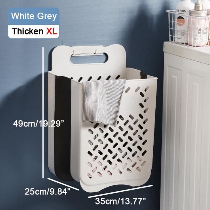 Panier à linge,Panier à linge suspendu au mur,panier à linge pliable ...