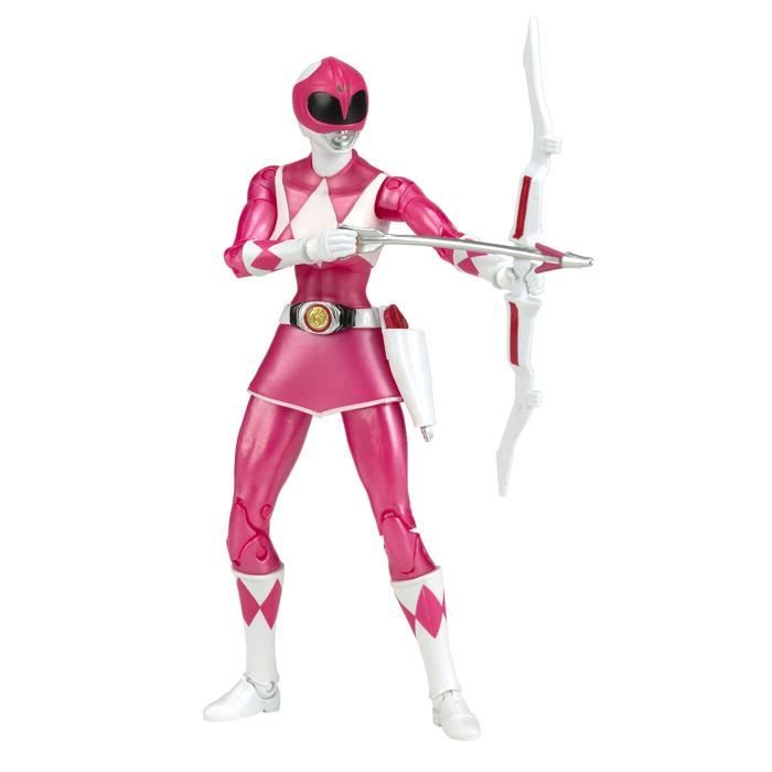 POWER RANGERS Figurine Collector 16,5 cm Ranger Rose - Cdiscount Jeux ...