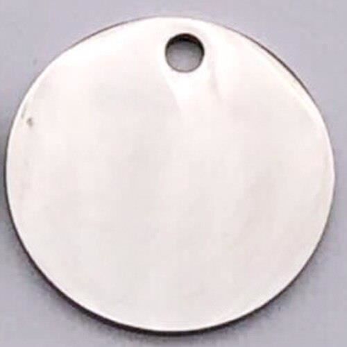 20 Pcs Mirror Polish Tag Stainless Steel Blank Stamping Dog ID Tag ...