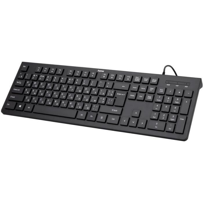 Ensemble Clavier Souris D'Ordinateur (Clavier Ukrainien, Sans Fil, Sans ...