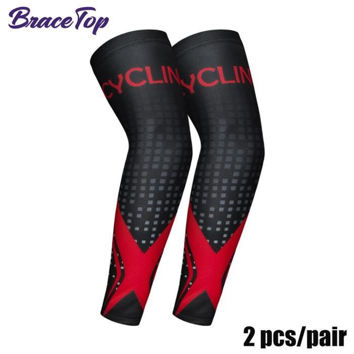 Compression bras,manchons de bras de Protection solaire,en soie glacée ...