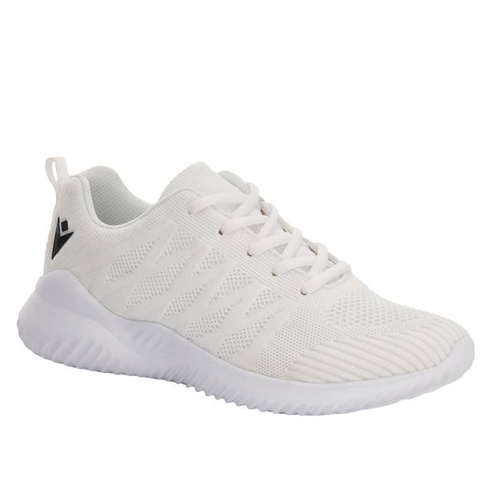 Baskets Macron Etesian - blanc - 43 - Homme - Adulte - Textile - Lacets ...