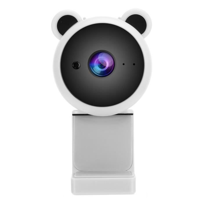 Qiilu Caméra numérique Caméra d'Ordinateur USB HD 1080P Webcam ...
