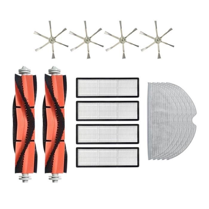 15 PièCes Accessoires pour Xiaomi Mijia 2C Aspirateur Brosse LatéRale ...