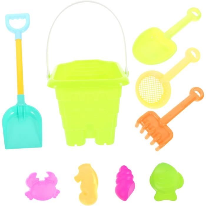 1 Set Buckets Outdoor Kit Game Bucket Funny Travel Scoop Ocean Water ...