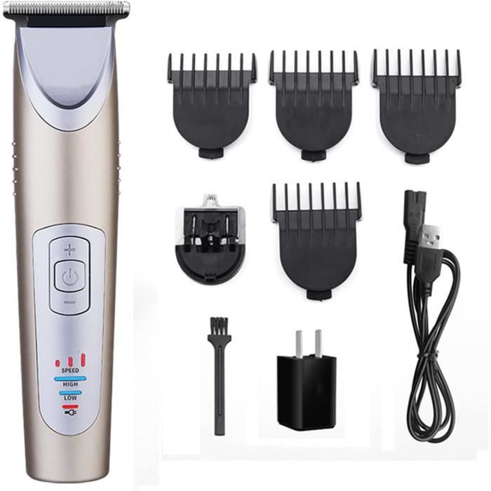 Tondeuse Cheveux Hommes Sans Fil, Tondeuse Barbe Professionnel Finition Tondeuse Precision ...