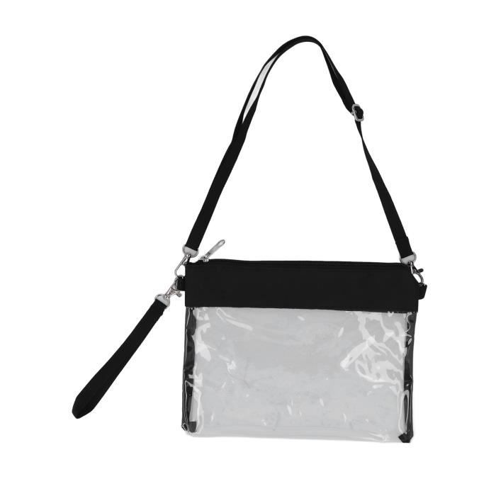 VINGVO Sac à bandoulière transparent Sac à bandoulière clair ...