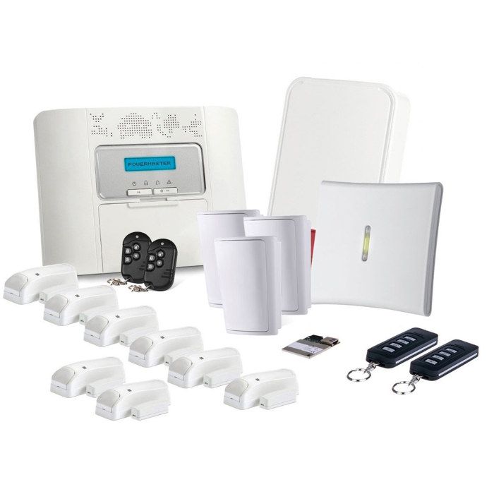 Visonic - Alarme maison IP PowerMaster 30 - Kit 9 - Cdiscount Bricolage