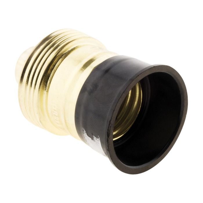 Douille E27 Acier Laitonné collerette bakélite - Zenitech - Cdiscount ...