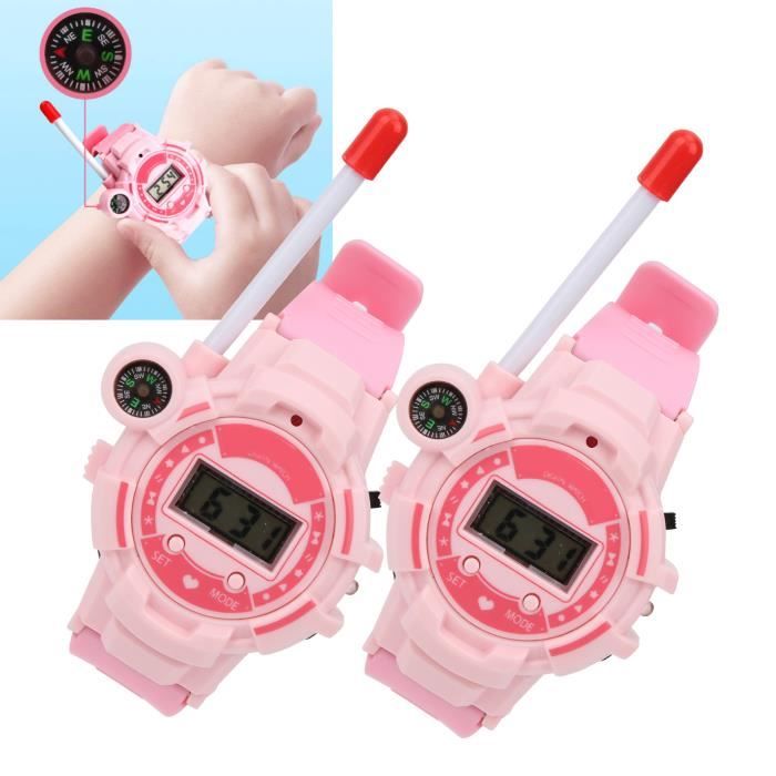 Montre talkie‑walkie 2pcs Montre Talkie-walkie Montre Enfants Jouet d ...