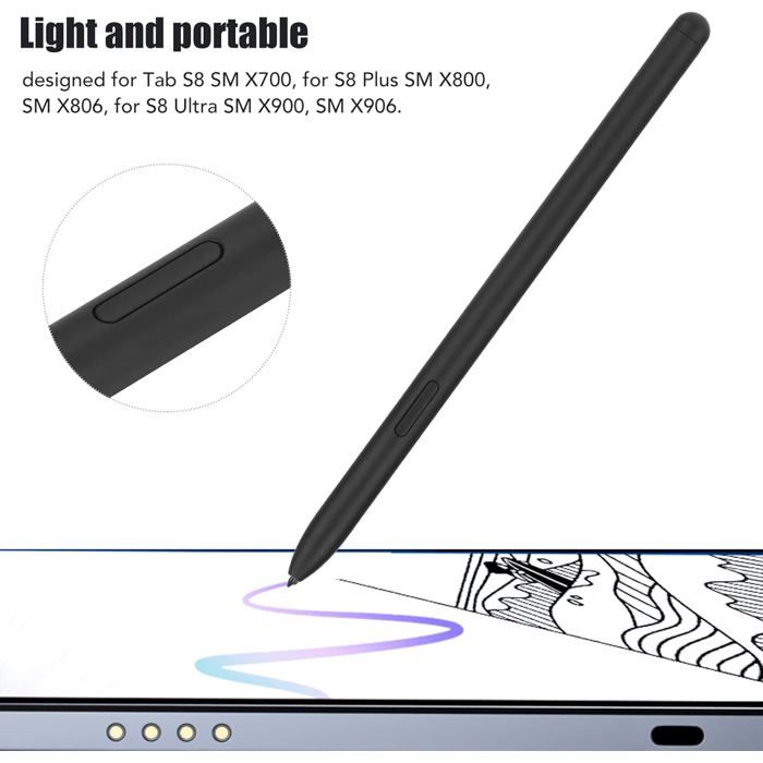 Stylet Tactile De Remplacement Pour Stylet Tactile Tab S8 S Pen Pour ...
