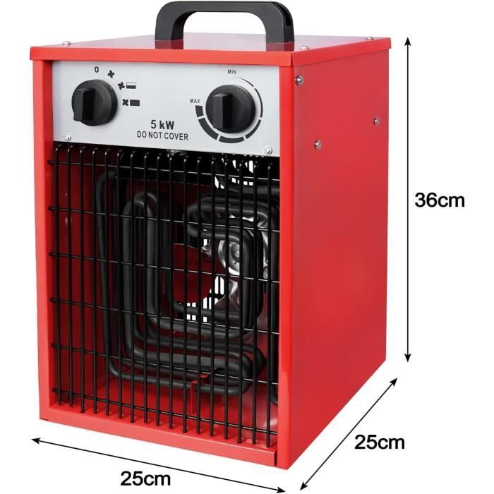 5Kw Radiateur Électrique, Appareil De Chauffage Électrique Industriel ...