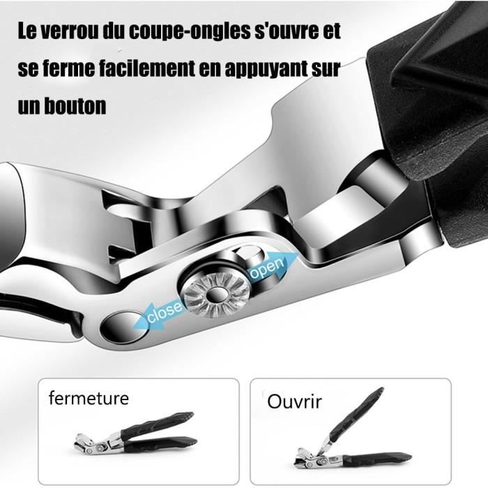 Outfany MaîTre Coupe-Pro,Coupe Ongles Pieds Dur Et Epais,Coupe-Ongles ...