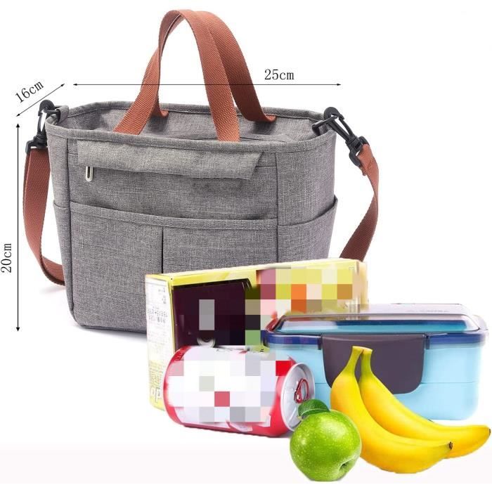 Sac à lunch - MARQUE - Mini Sac Isotherme - 8 Litres - Étanche ...