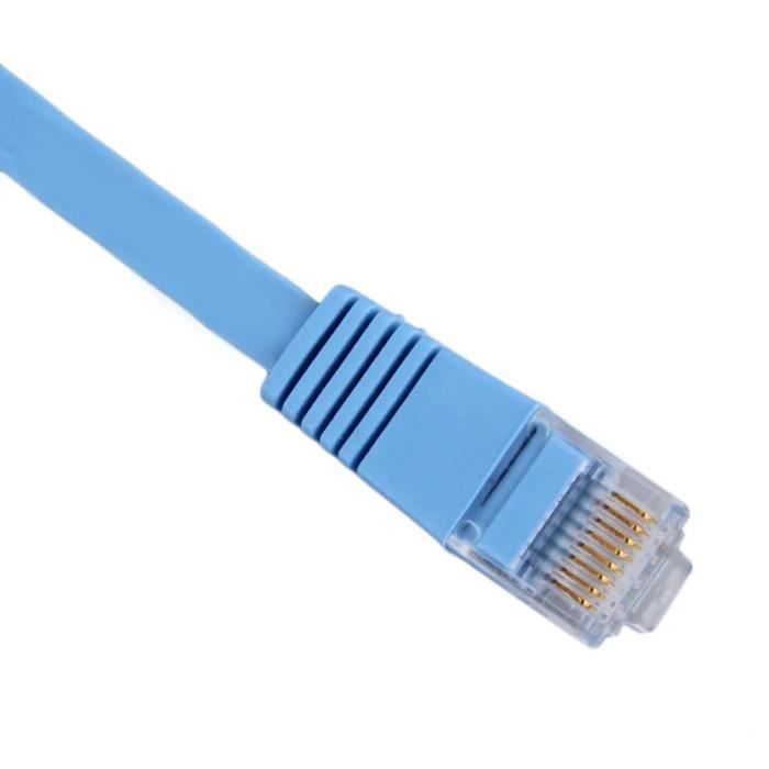 Câble réseau Ethernet CAT6 UTP court,20cm,5m,10m,20m,30m,LAN RJ45 ...