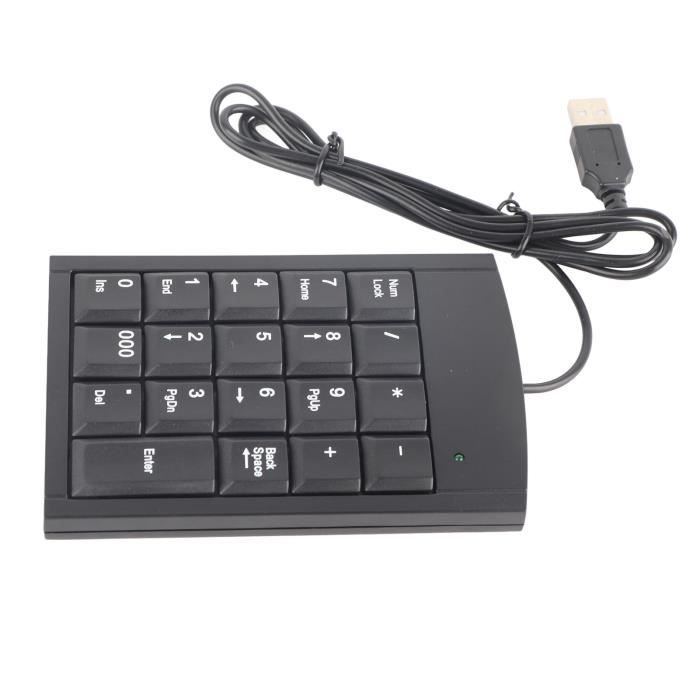 Clavier numérique - SALALIS - Mini Clavier USB - Antidérapant - Ultra ...