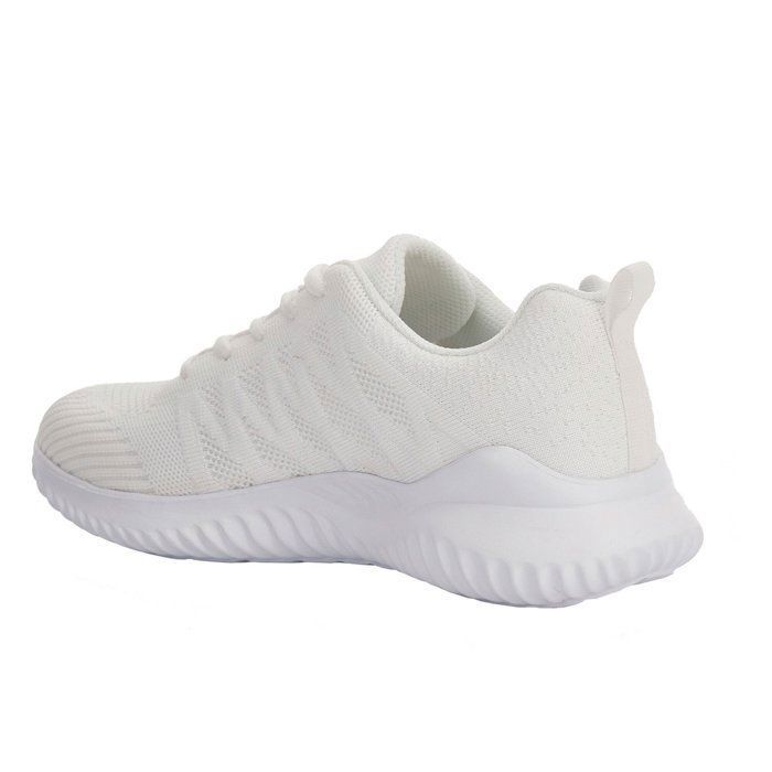 Baskets Macron Etesian - blanc - 43 - Homme - Adulte - Textile - Lacets ...