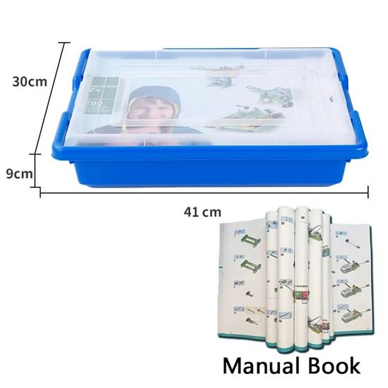 Ensemble de Construction robotique WeDo 2.0,blocs de Construction en ...