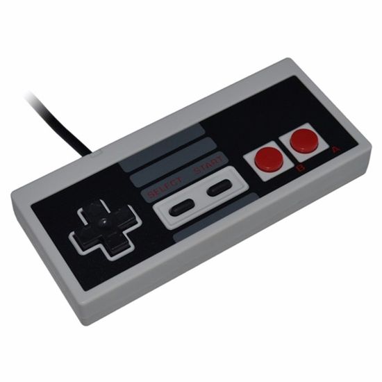 Manette Pad Joystick Analogique filaire Style NES Pour Console NES ...