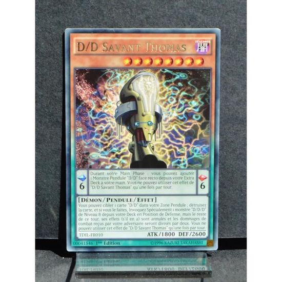 Carte YU-GI-OH TDIL-FR010 D-d Savant Thomas Rare NEUF FR - Cdiscount ...