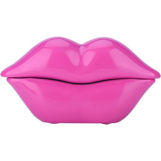 Funny Rose Red Lip Telephone Téléphone Fixe Téléphone Fixe Apparence ...