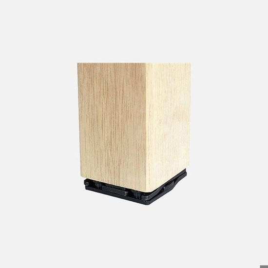 Support de fixation de poteau à clipser - KORDO - CITY - Noir ...