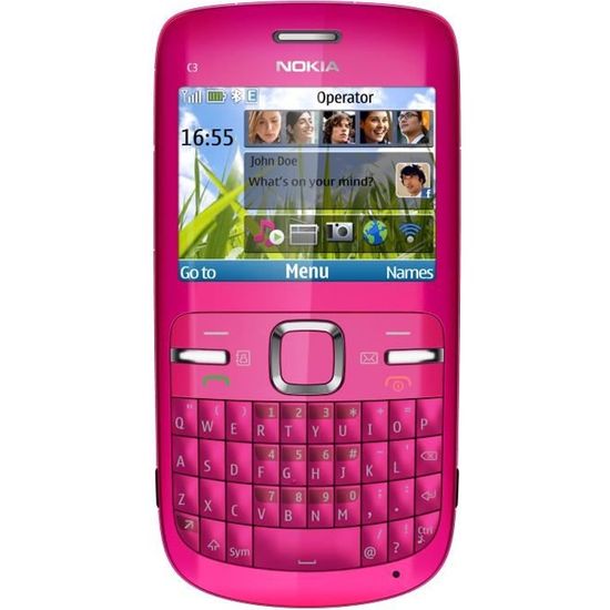 NOKIA C3 ROSE - Cdiscount Téléphonie