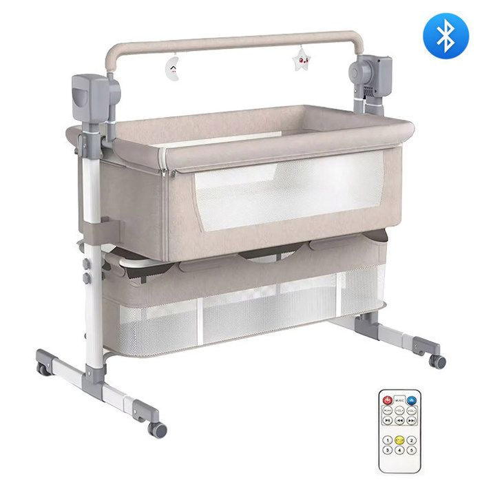 Lit Bébé Berceau Cododo , Berceau électrique Pliable , Balancelle bebe ...