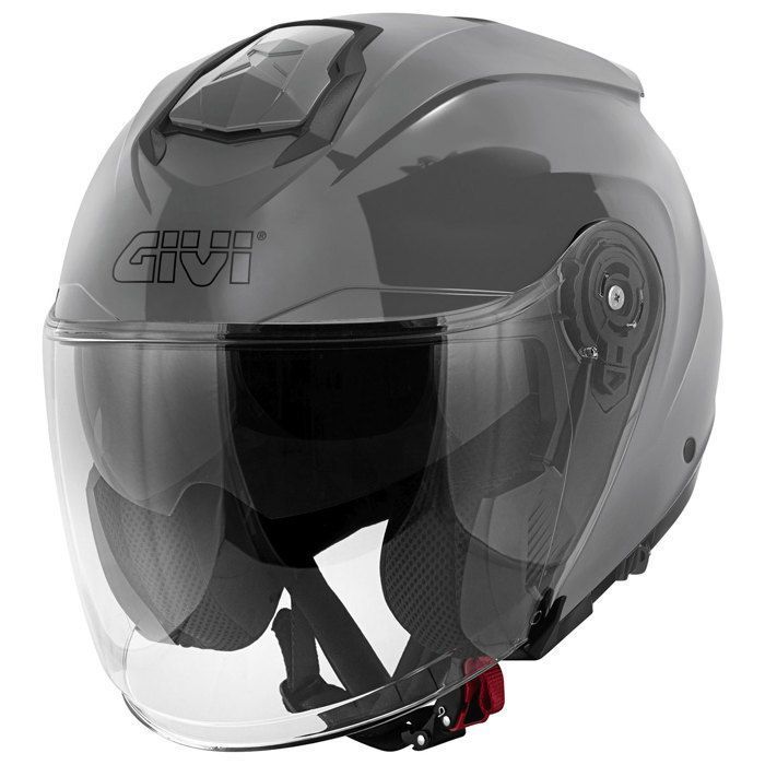 Jet Helm GIVI X25 Solid Gl?nzend Grau taille L - Cdiscount Auto