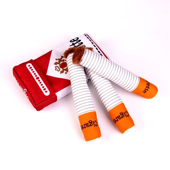 Dogs Cigarette Teeth Grinding Toys With Squeaking Sound,Funny Squeaky ...
