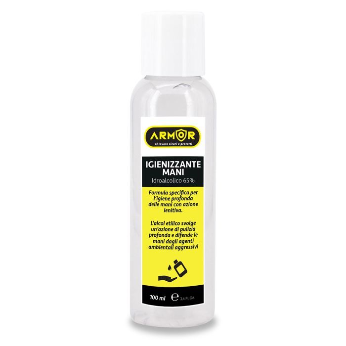 Armor Gel désinfectant mains 100 ml, 65% hydroalcoolique, hygiène ...