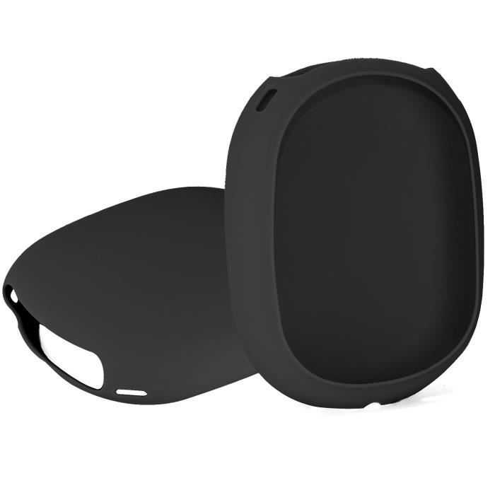 Boîtier noir-Manchon De Protection En Silicone Pour Casque Apple ...