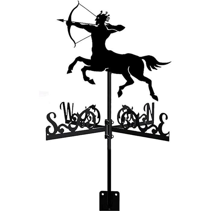 Girouette en métal extérieur Fer girouette en Acier Inoxydable Cour ...