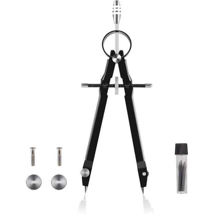Kit De Géométrie Professional Compass Compass Geometry Set With Lock ...