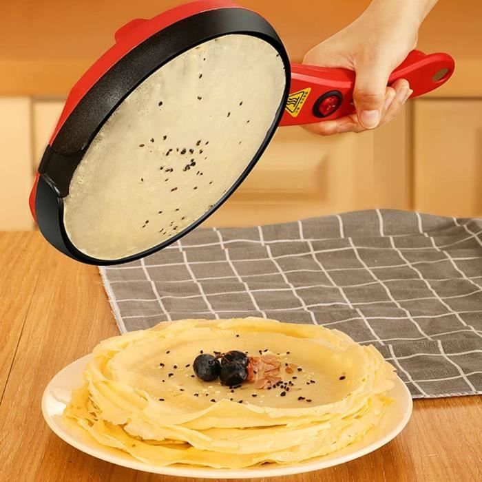 Petite poêle à crêpes Automatique, crêpière électrique antiadhésive ...
