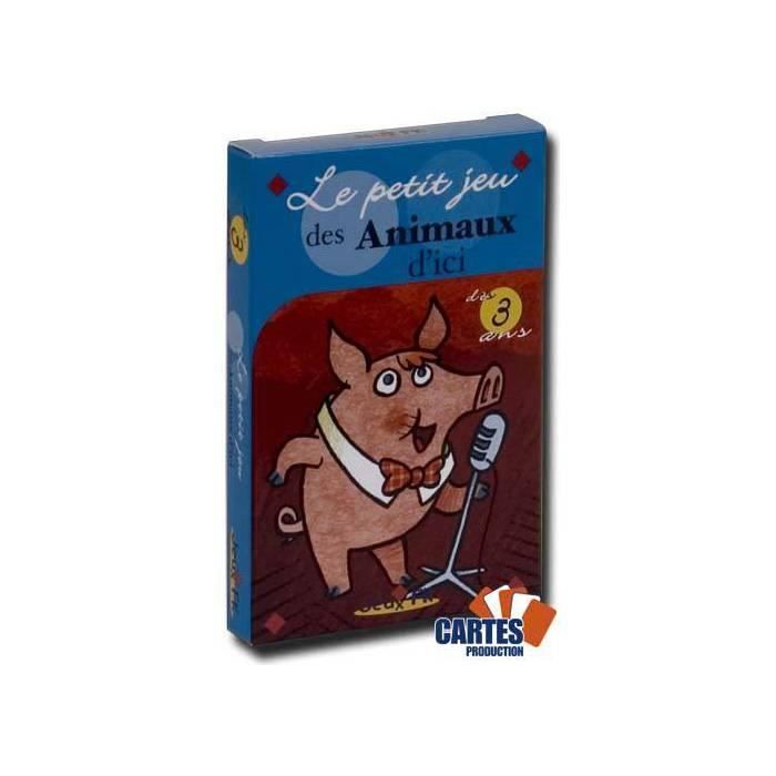 Jeu de 32 cartes - Jeux FK - Animaux d'ici - Pour adulte - Mixte ...