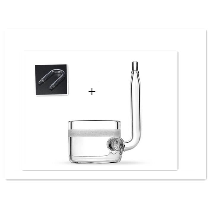 Aération de l'habitat,Diffuseur de CO2 en verre pour Aquarium,grande ...