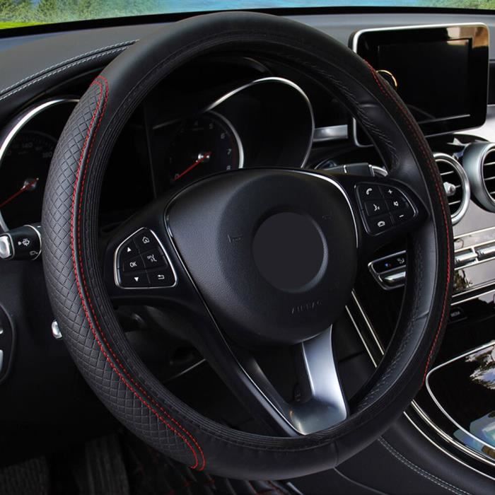 Couvre volant,Housse de volant en cuir,accessoire de voiture,pour ...