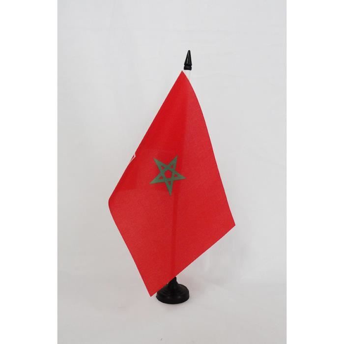Drapeau de table Protectorat français au Maroc 1912-1956 21x14cm - du ...