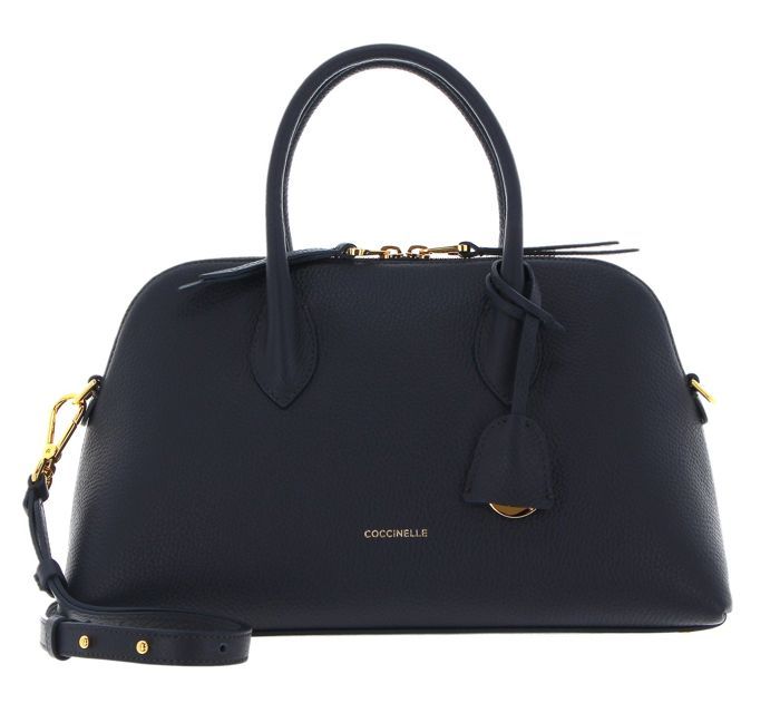 COCCINELLE Sac à main bleu foncé en cuir pour femme - Coccinelle Gladys ...