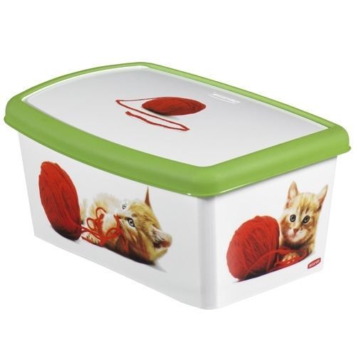 Boîte de rangement chats Curver - Cdiscount Maison
