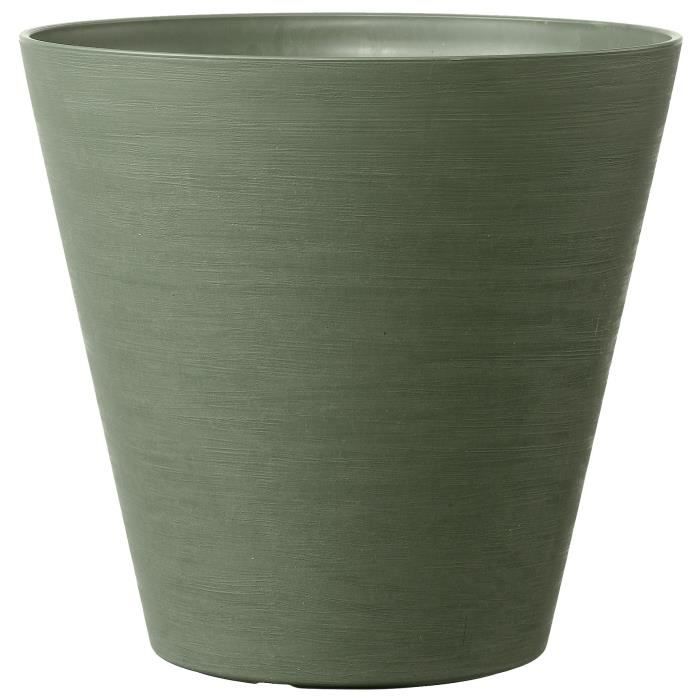 DEROMA Pot de fleurs Save R verde à réserve d'eau - Coloris vert - 25cm ...