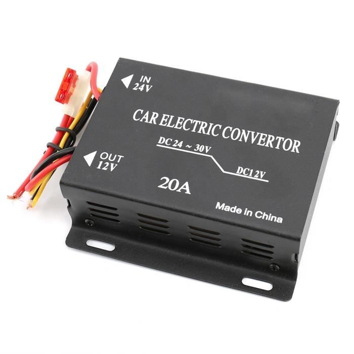 Dilwe convertisseur DC-DC Le convertisseur d'alimentation de voiture de ...